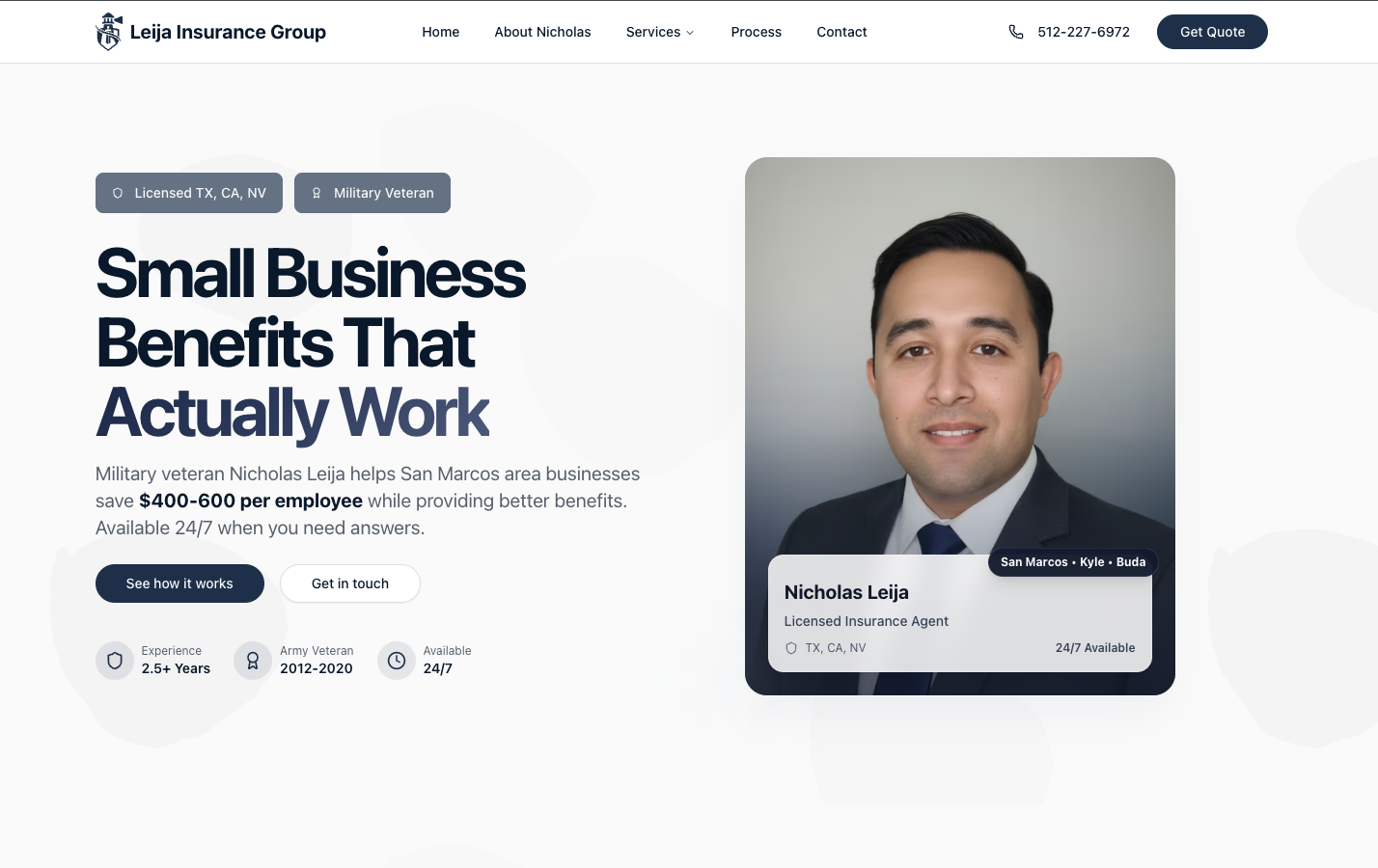 Leija Insurance Group - Small Business Benefits That Actually Work